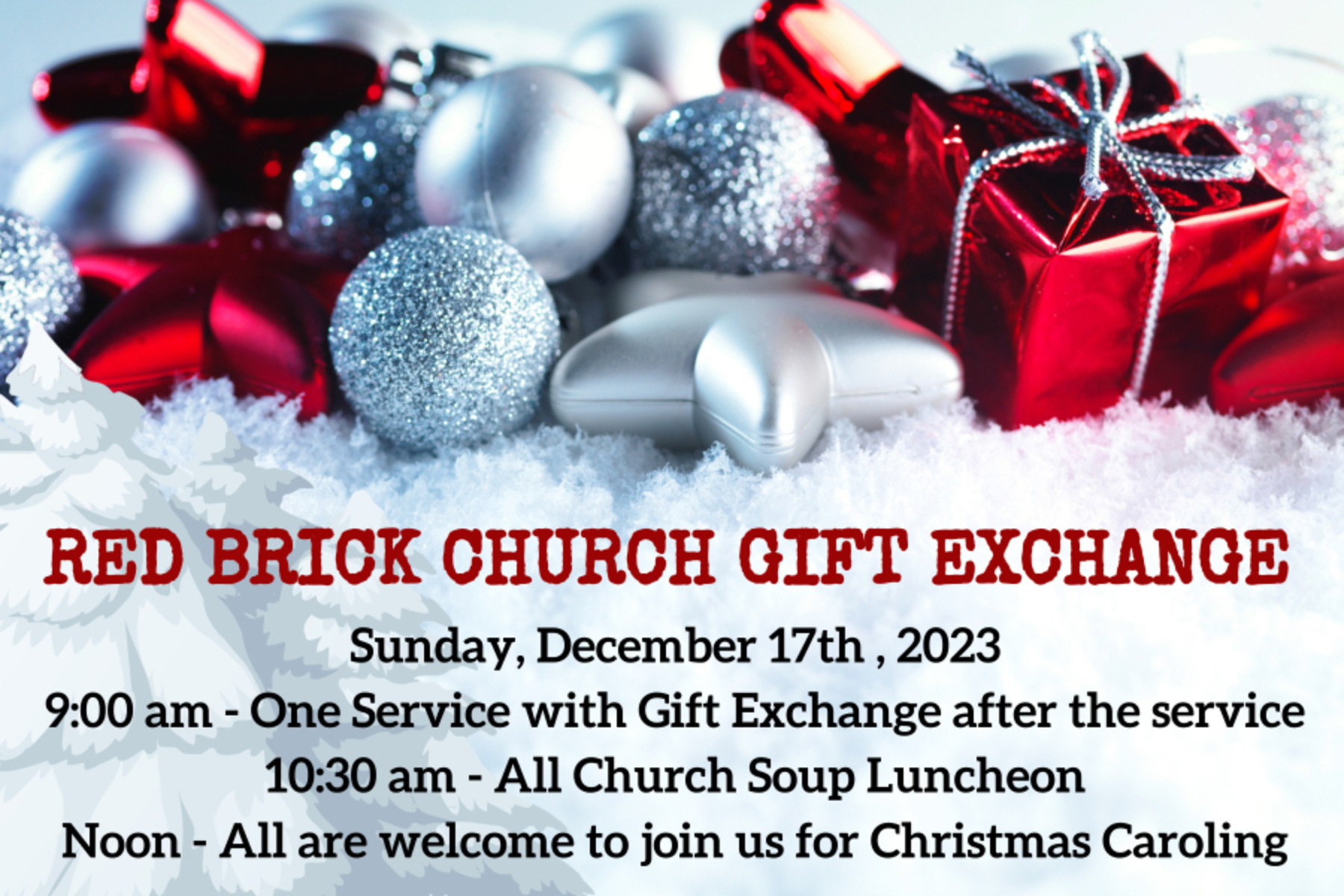2023 Red Brick Church Christmas Gift Exchange | The Red Brick Church