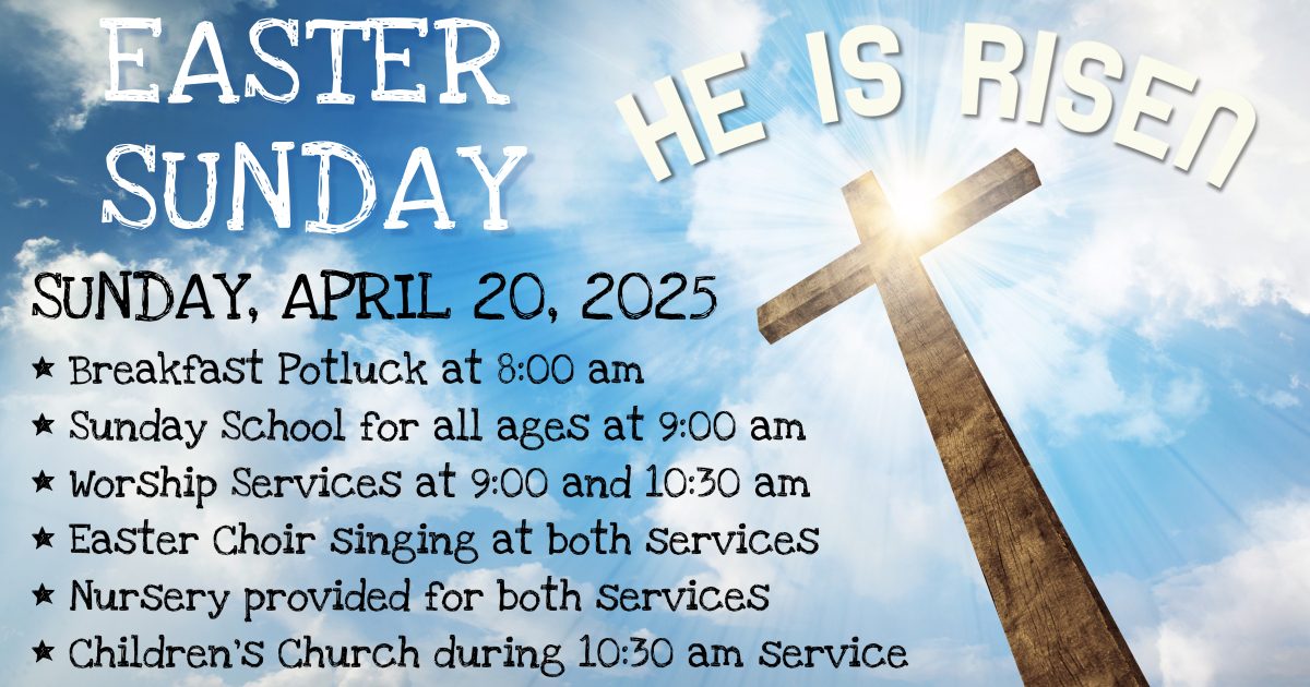 EASTER SUNDAY, APRIL 20th | The Red Brick Church